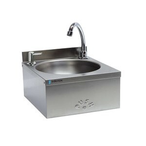Edenox LM 44 Knee Operated Wash Basin – Wall Mounted, Stainless Steel